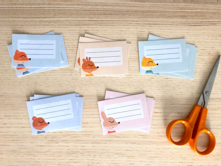 [DIY] Spécial Rentrée – 15 étiquettes pour marquer les fournitures ...