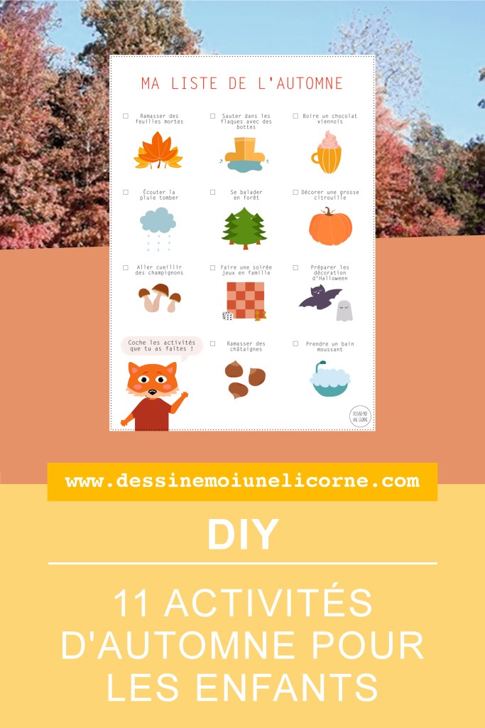 [Activité] Spécial Automne – 11 activités à faire en automne avec ses ...